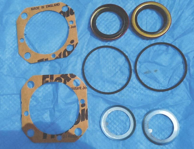 KIT OF 8 - REAR HUB SERVICE KIT MGB MKI most MGA some ZA ZB all B seri ...