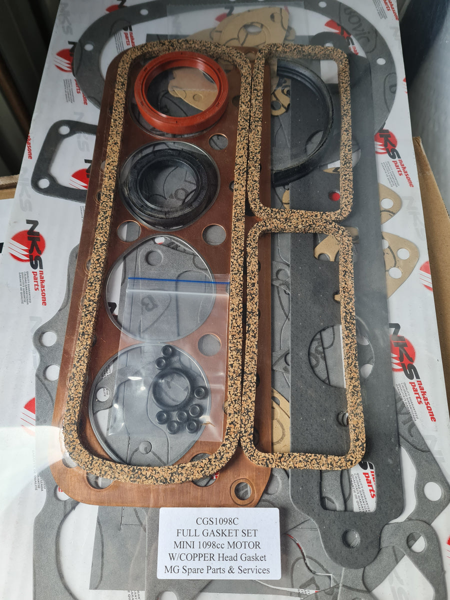 FULL ENGINE GASKET SET MINI 850 > 1098 - INCLUDES DELIVERY – MG Spare Parts