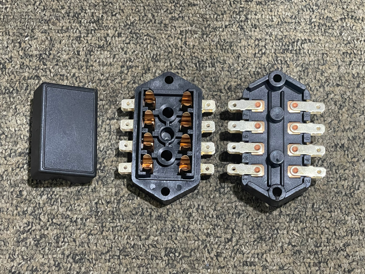 FUSE BOX TRIUMPH TR5 TR6 + SOME MINIS (1976 > 1996 approx) + SPRITE MI ...