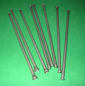 SET OF 8 - PUSH ROD MGB 18V suits bucket type follower - INCLUDES DELI ...