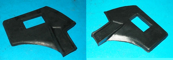 PAIR - WINDSCREEN PILLAR PAD SPRITE MIDGET LEFT + RIGHT HAND - INCLUDE ...