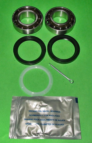 2x KITS - MINI FRONT WHEEL BEARING KIT DRUM BRAKE 14 PIECES - INCLUDES ...