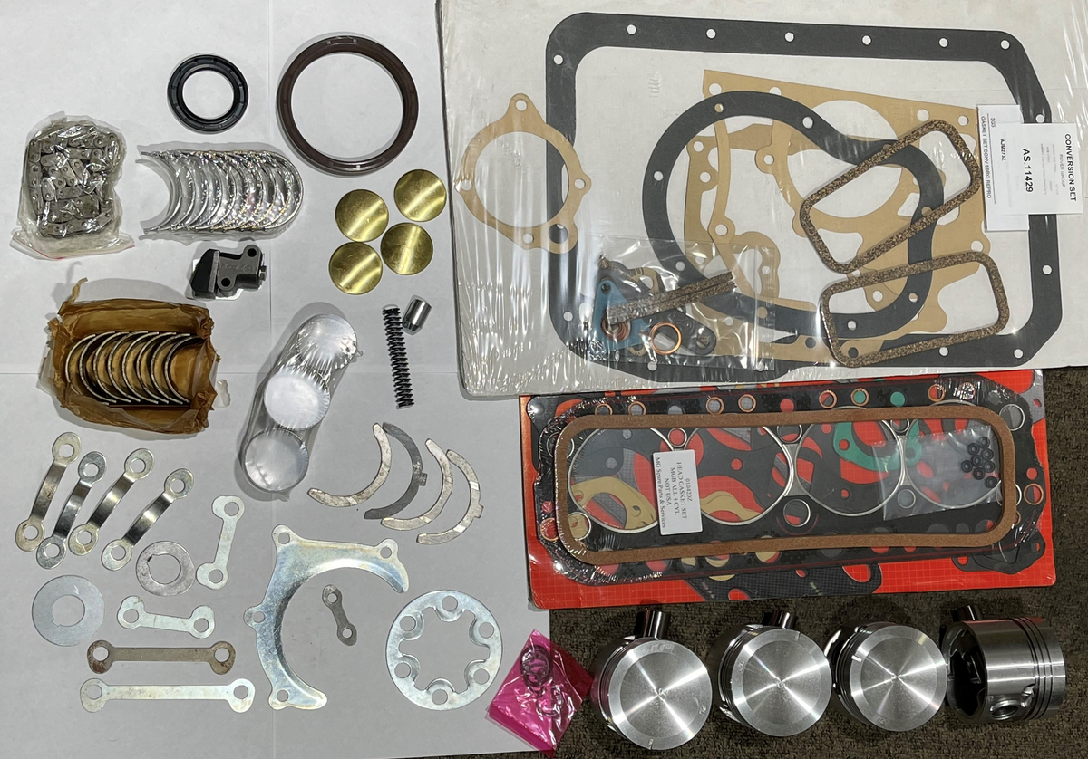 MGB 5 BEARING SHORT MOTOR REBUILD KIT + GASKETS + SEALS - INCLUDES DEL ...